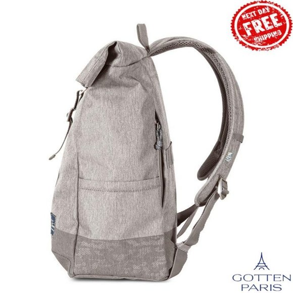 Skyway | Bags | Skyway Rainier Roll Top Commuter Backpack 2 Zion Gray ...